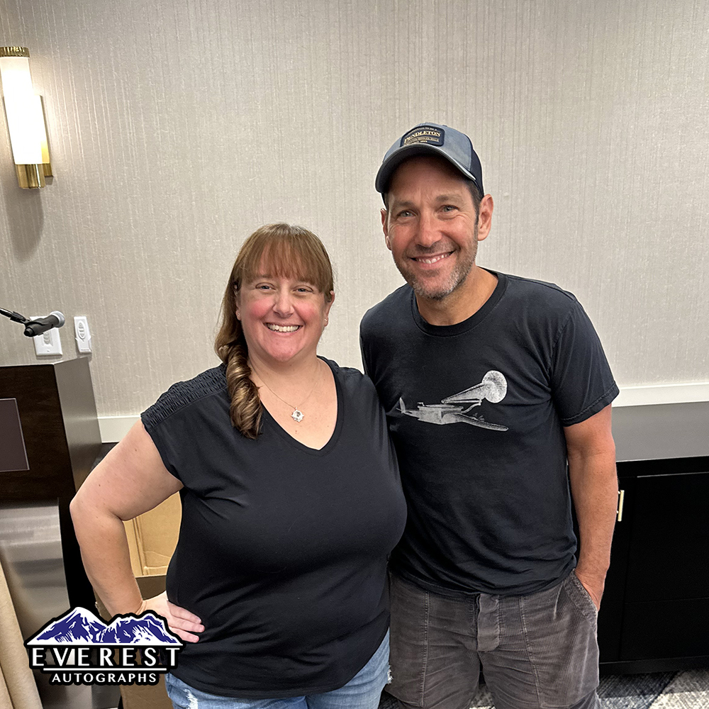 Paul Rudd Signing Complete – Everest Autographs